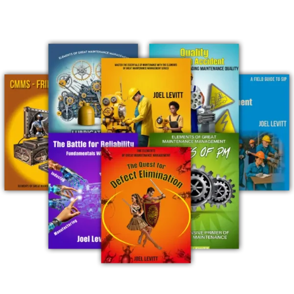 Elements of Great Maintenance Management 8 books series - Maintenance ...
